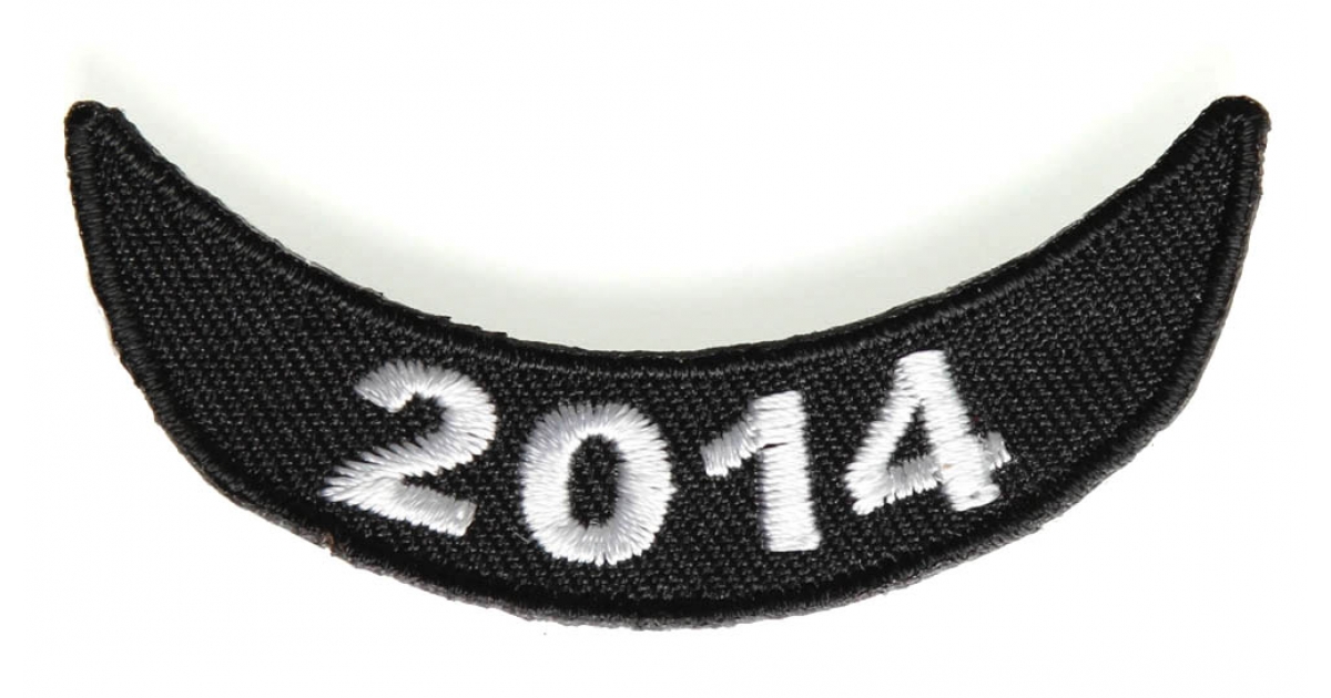 2014 Lower Rocker Patch In White by Ivamis Patches