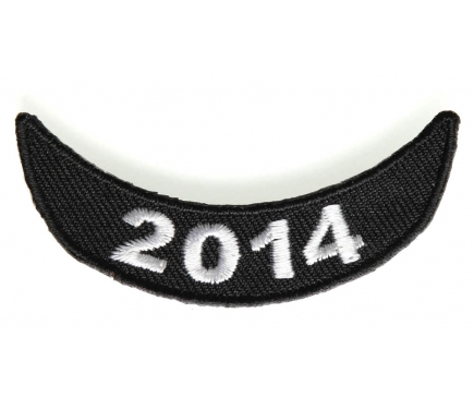2014 Lower Rocker Patch In White by Ivamis Patches