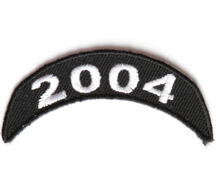 2004 Upper Rocker Patch In Black White by Ivamis Patches