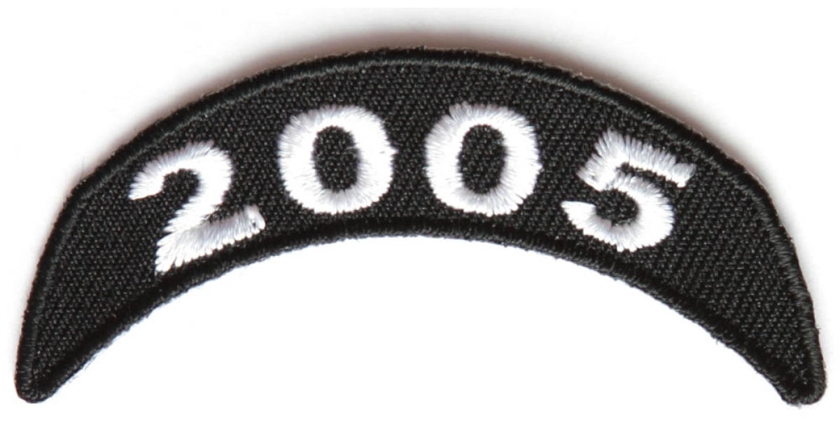 2005 Upper Rocker Patch In Black White by Ivamis Patches