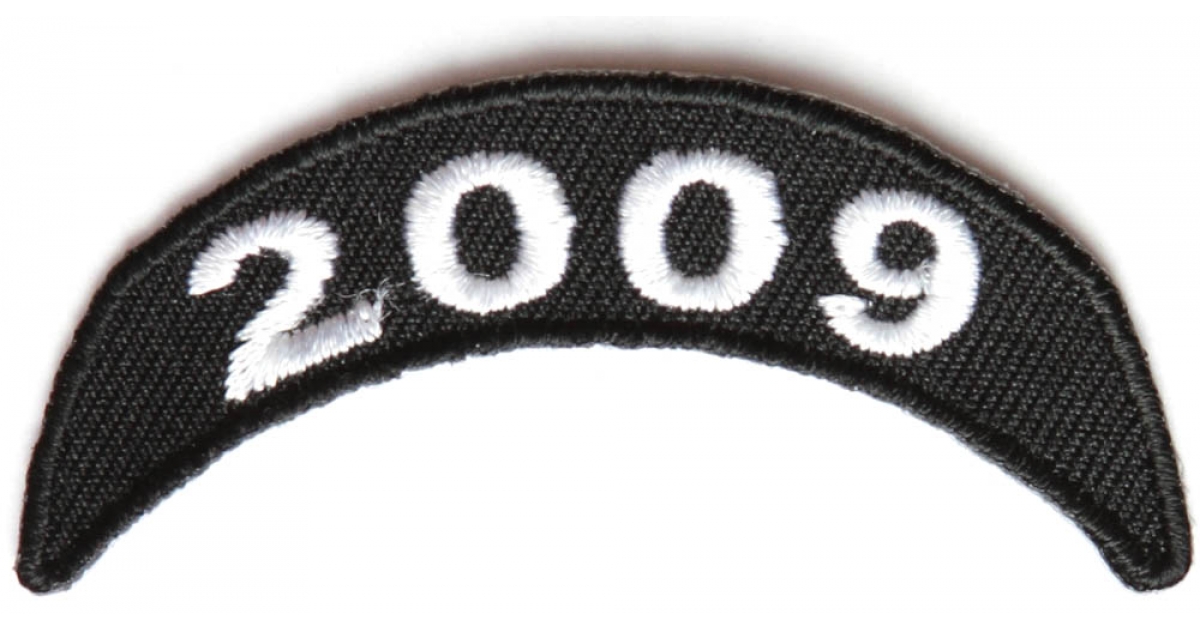 2009 Upper Rocker Patch In Black White by Ivamis Patches