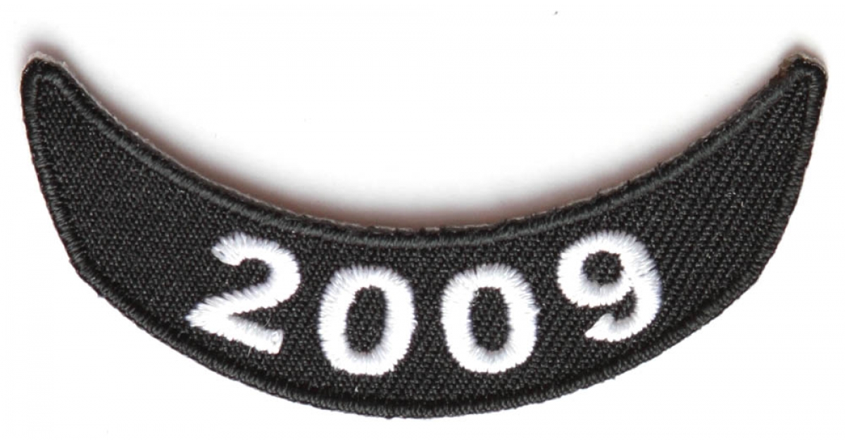 2009 Lower Rocker Patch In Black White by Ivamis Patches