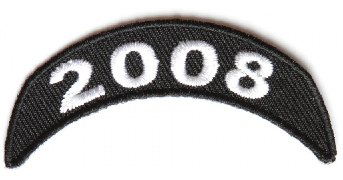 2008 Upper Rocker Patch In Black White by Ivamis Patches