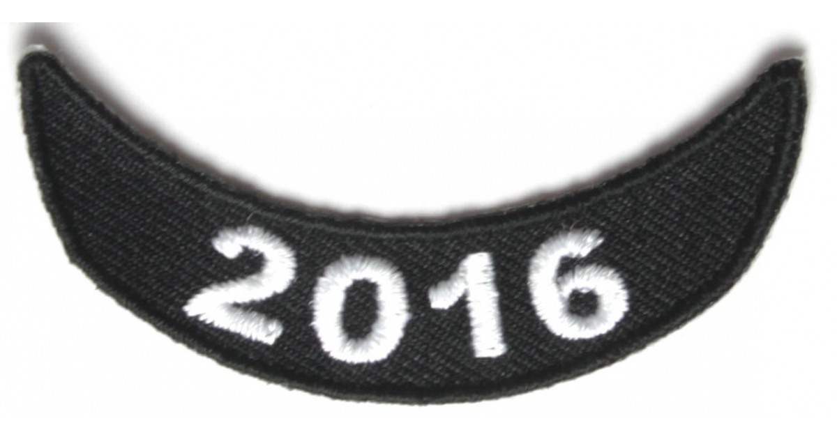 2016 White Lower Rocker Patch by Ivamis Patches