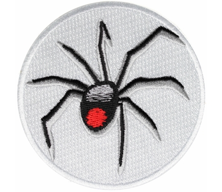 Black Widow Spider Iron on Patch - TheCheapPlace