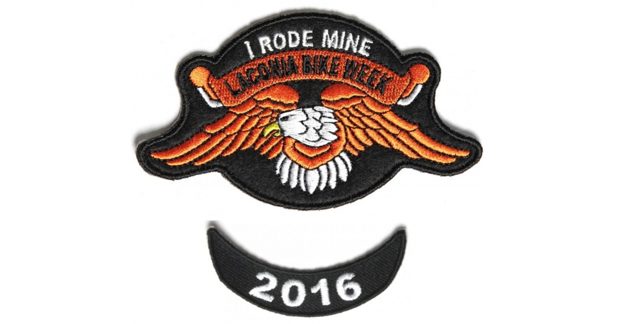 Laconia 2016 I Rode Mine Patch by Ivamis Patches