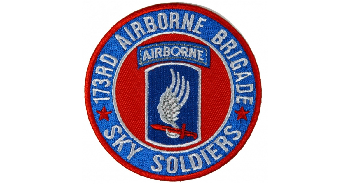 173rd Airborne Brigade Patch Sky Soldiers | Army Patches -TheCheapPlace