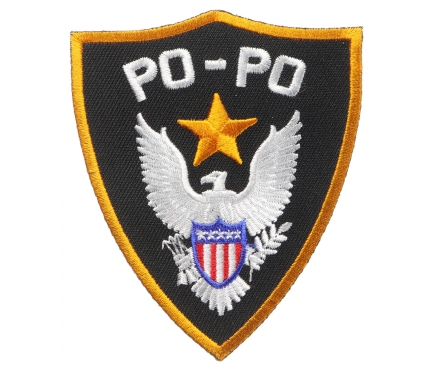 PO PO Patch Police Shield - TheCheapPlace