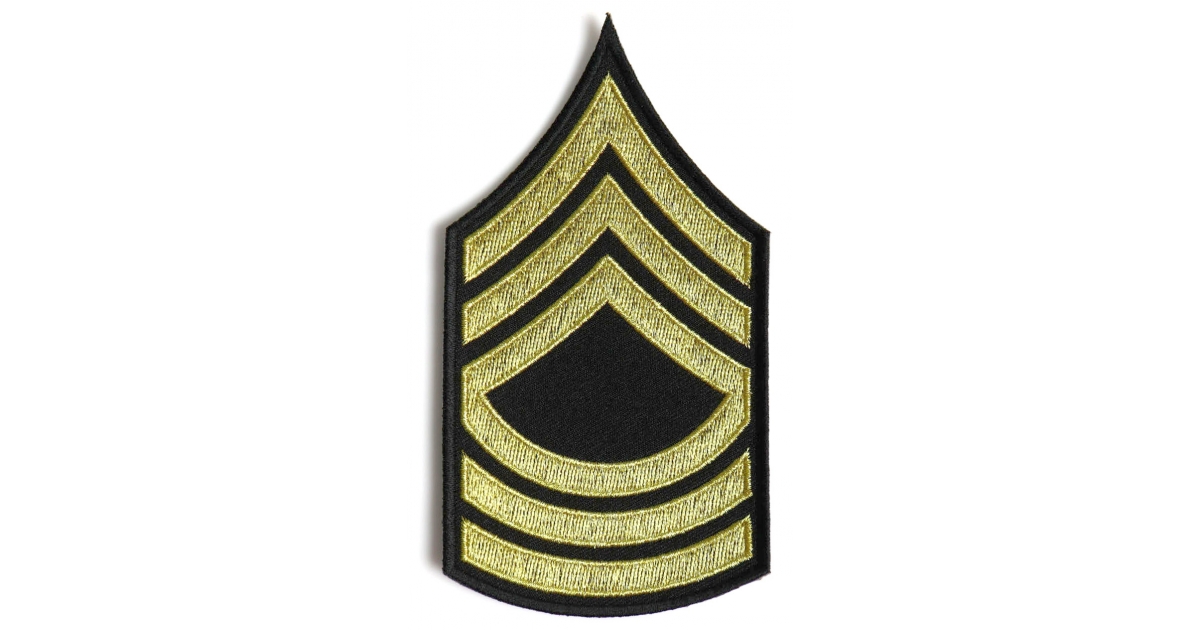 Master Sergeant Patch - TheCheapPlace