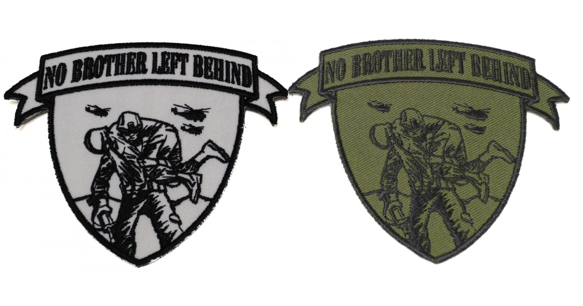 No Brother Left Behind Military Support Patches by Ivamis Patches