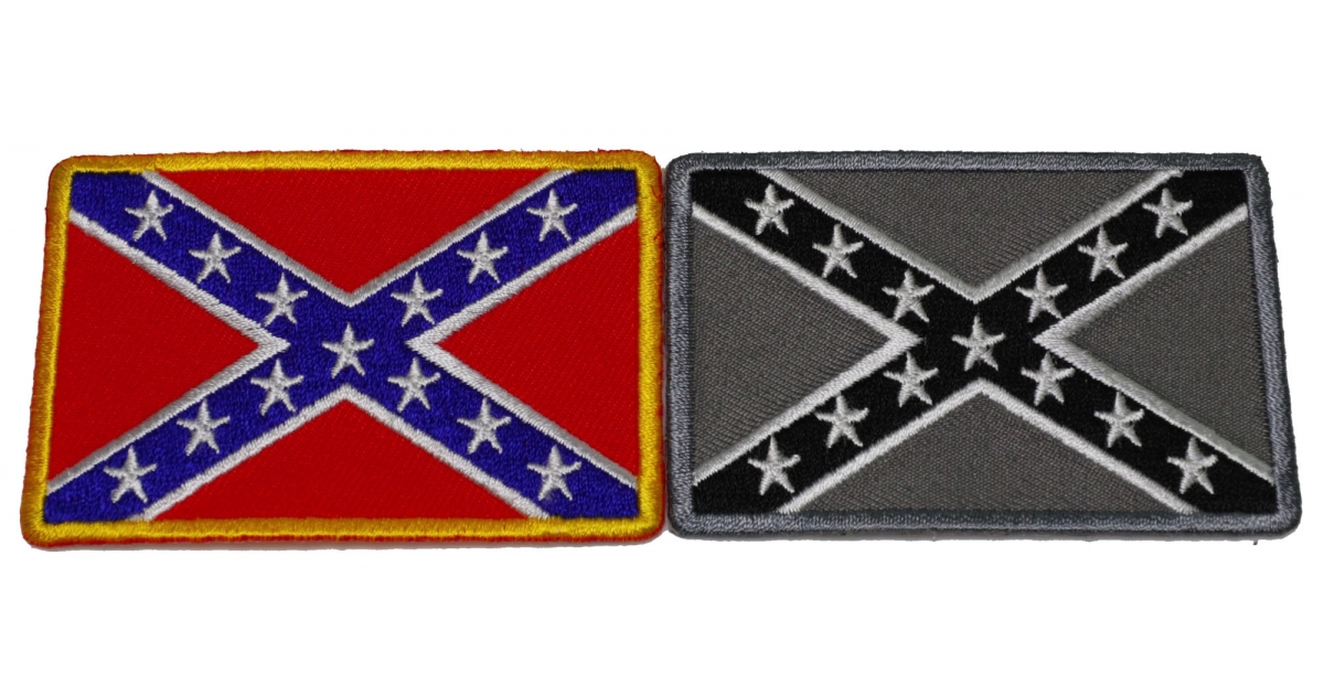 Southern Flag Patches 2 Confederate Flags by Ivamis Patches