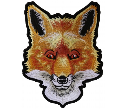 Fox Patch, Large Animal Patches for Jackets by Ivamis Patches