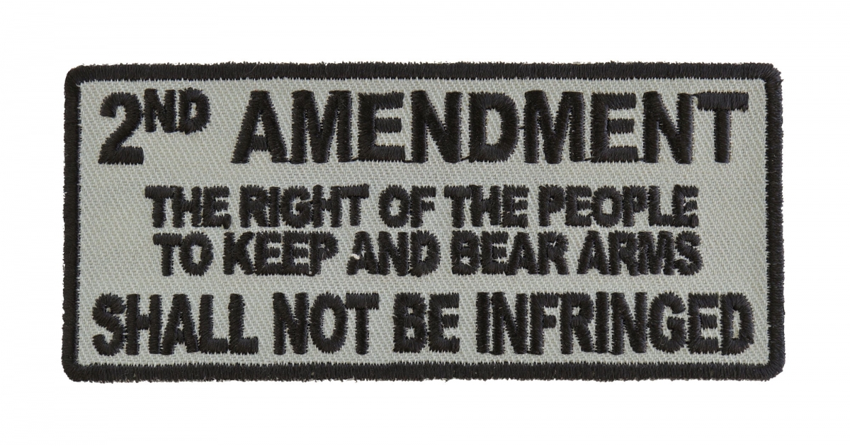 2nd Amendment, The Right of The People To Keep and Bear Arms, Shall Not ...
