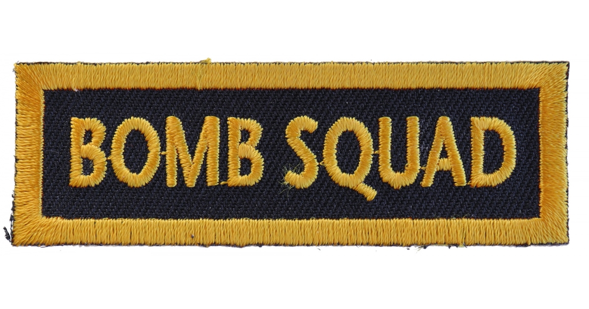 Bomb Squad Patch | Ranks Titles Nicknames -TheCheapPlace