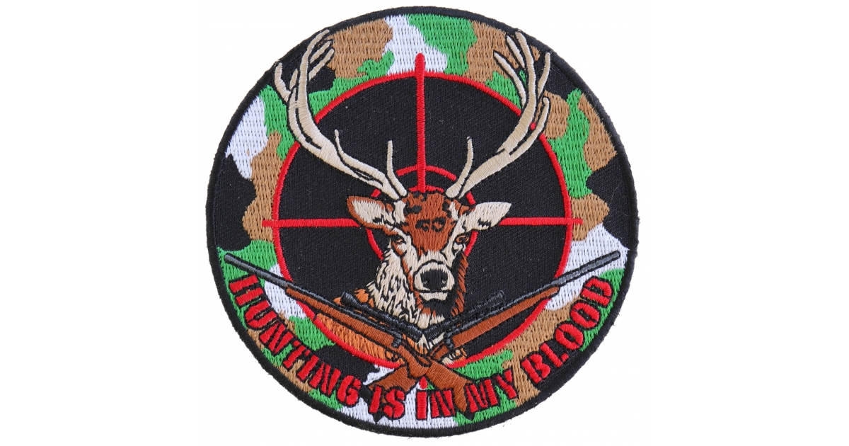 Deer Hunter Patch | Embroidered Patches by Ivamis Patches
