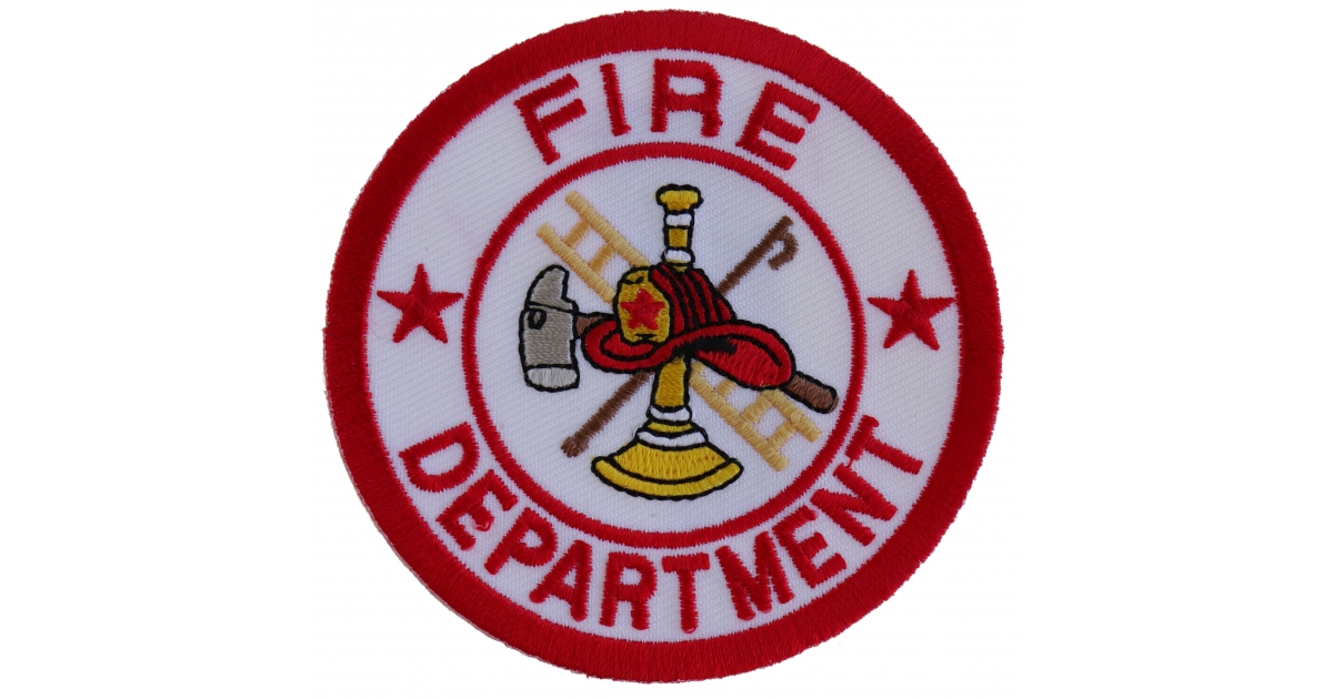 Firemen Patch - Fire Department Sign | Embroidered Patches by Ivamis ...