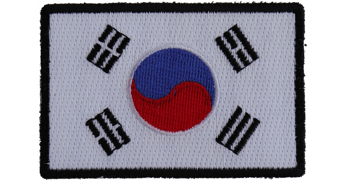 Korean Flag Patch by Ivamis Patches