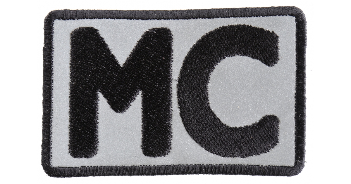 Reflective MC Patch | Biker Patches -TheCheapPlace