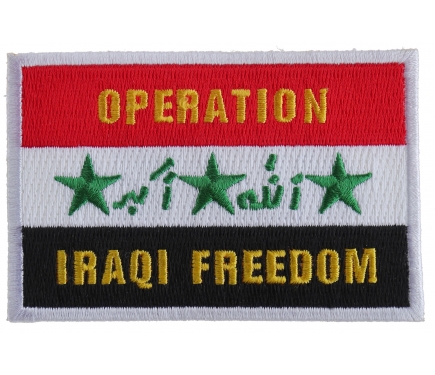 Operation Iraq Freedom Patch | US Iraq War Military Veteran Patches by ...