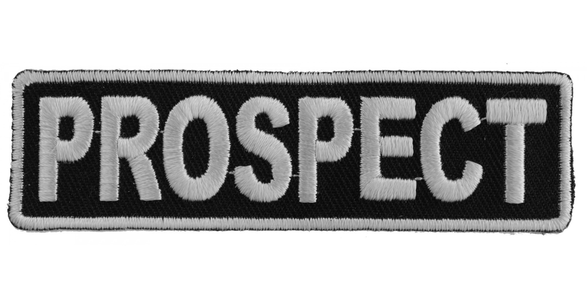 Prospect Patch, Motorcycle Club Patches for Bikers by Ivamis Patches