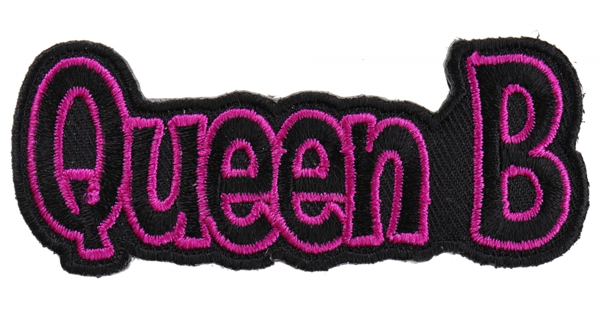 Queen B Patch | Embroidered Patches by Ivamis Patches