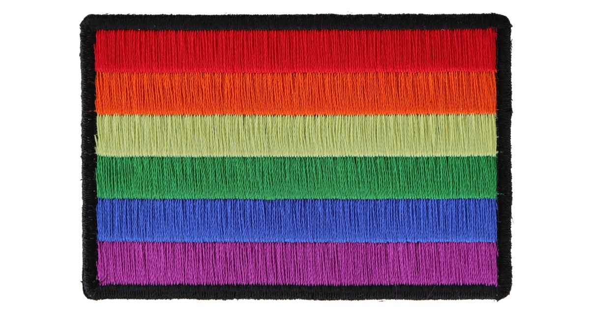 Rainbow Flag Patch by Ivamis Patches