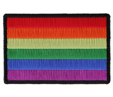 Rainbow Flag Patch by Ivamis Patches