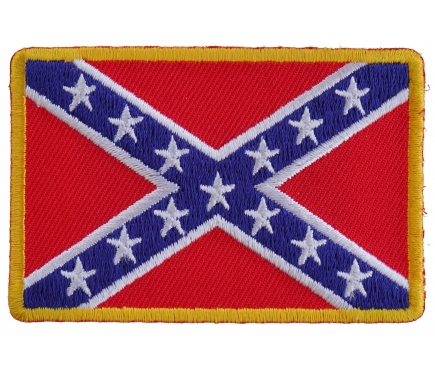 Rebel Flag Patch - Confederate Flag | Embroidered Patches by Ivamis Patches
