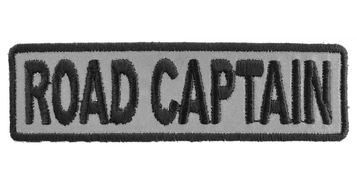 Road Captain Patch, Motorcycle Club Patches for Bikers by Ivamis Patches