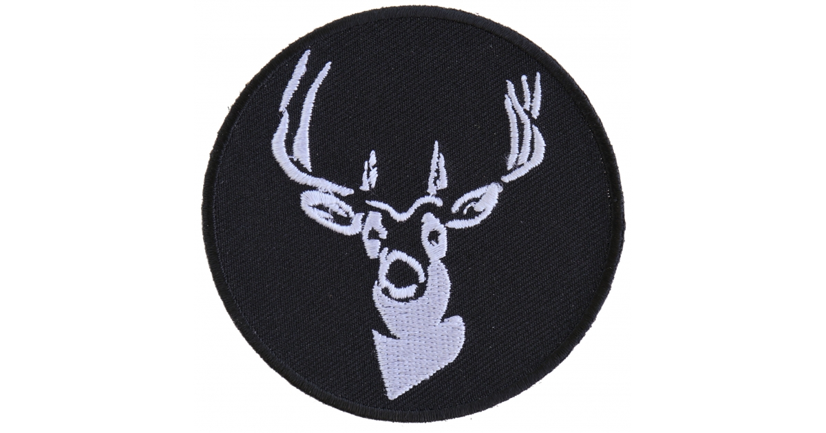 Round Deer Patch | Wild Animal Patches -TheCheapPlace