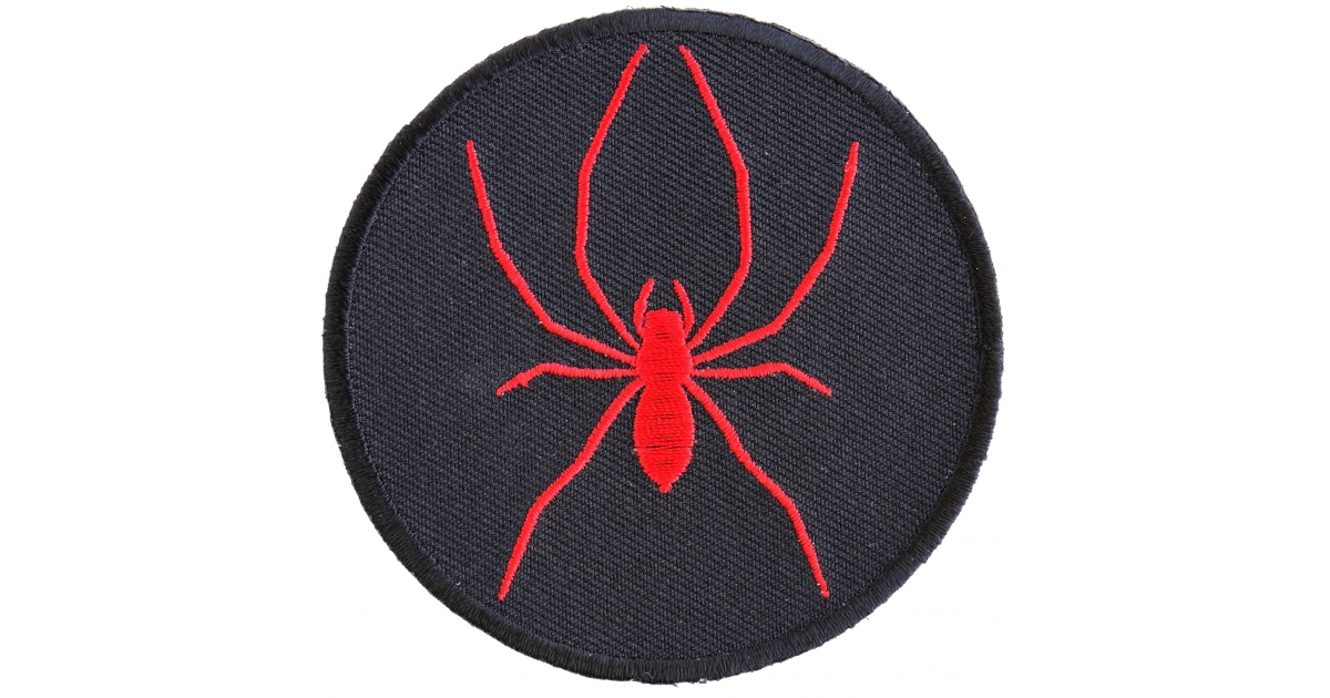 Iron On Spider Patch | Embroidered Patches by Ivamis Patches