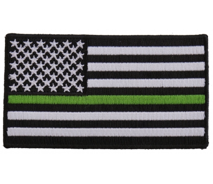 Subdued Green Stripe American Flag Patch | US Army Military Veteran ...