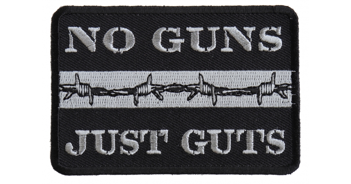 Thin Silver Line Patch For Correctional Officers | Embroidered Patches ...