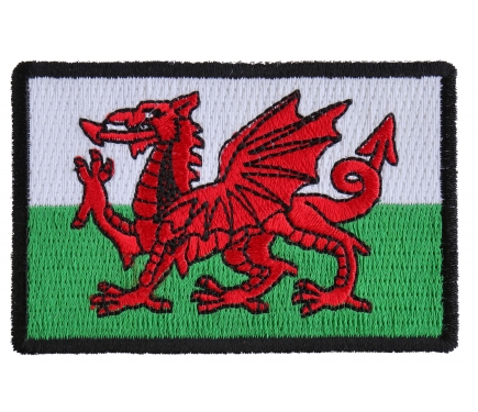 Wales Flag Patch by Ivamis Patches