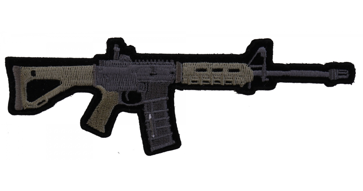 AR 15 Assault Rifle Patch by Ivamis Patches