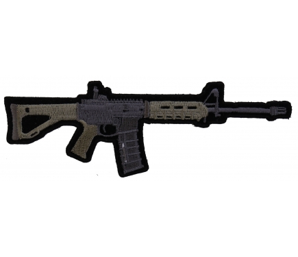 AR 15 Assault Rifle Patch by Ivamis Patches