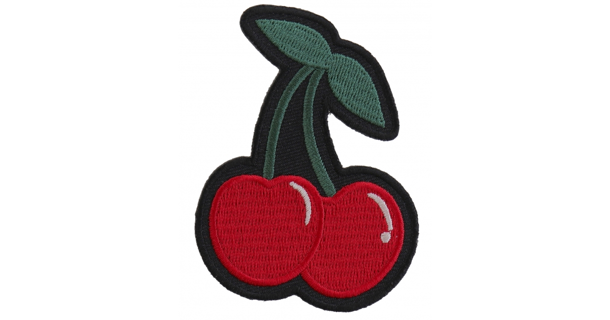 Cherry Patch | Embroidered Patches by Ivamis Patches