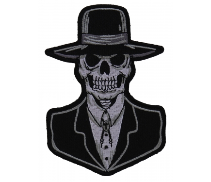 Preacher Skull Patch, Biker Skull Patches by Ivamis Patches