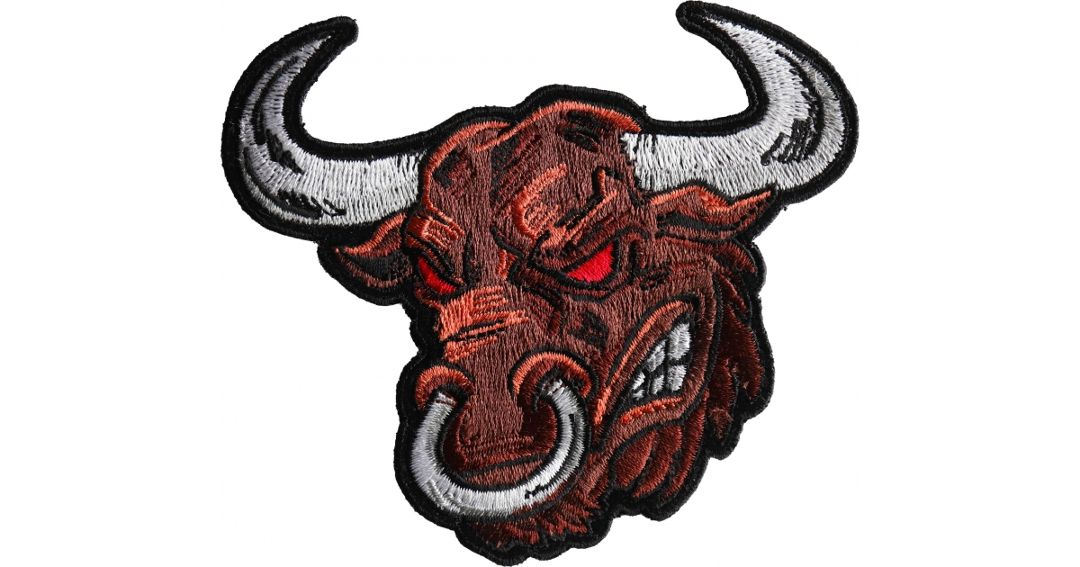 Bull Patch for Jackets by Ivamis Patches