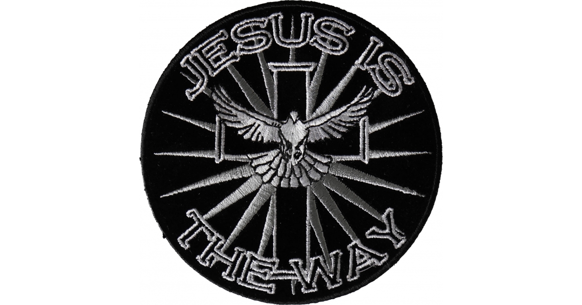 Jesus is the Way Patch for Sewing or Ironing on to Clothes by Ivamis ...