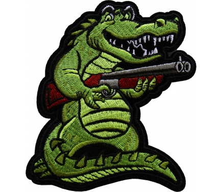 Alligator Shotgun Patch by Ivamis Patches