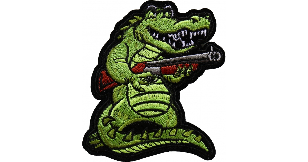 Shotgun Alligator Patch by Ivamis Patches
