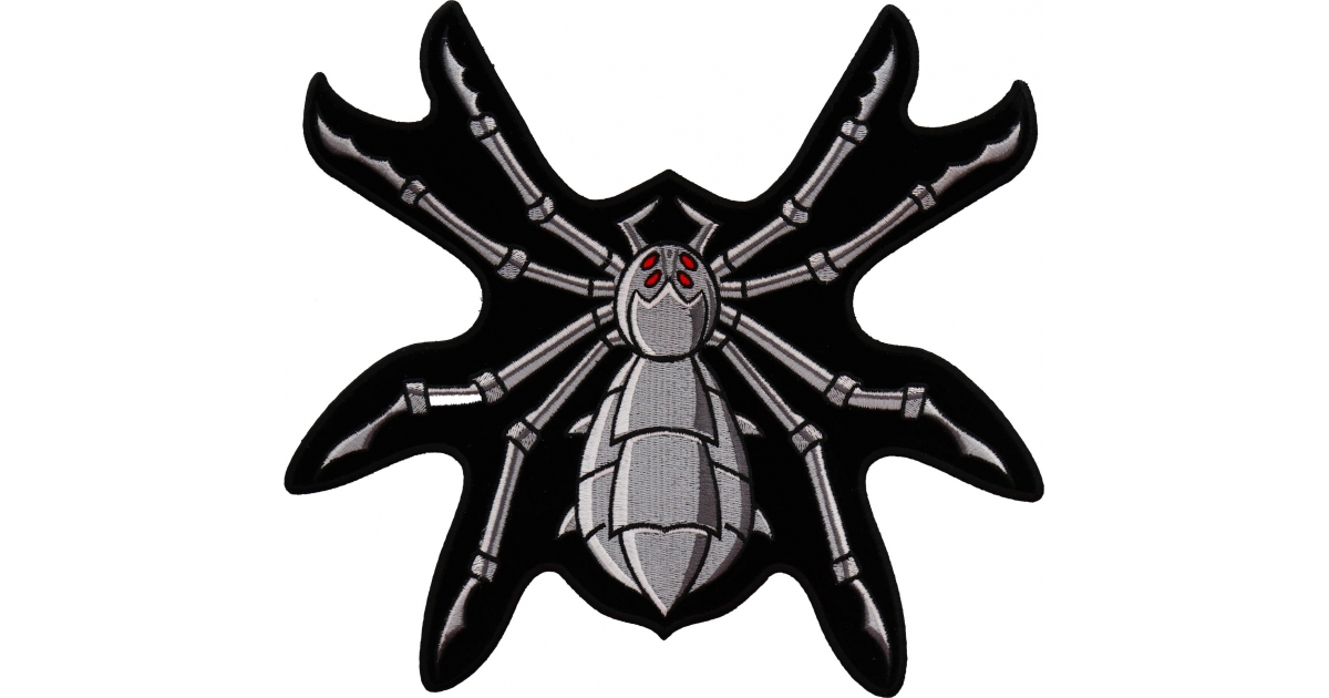 Spider Patch, Large Animal Patches for Jackets by Ivamis Patches