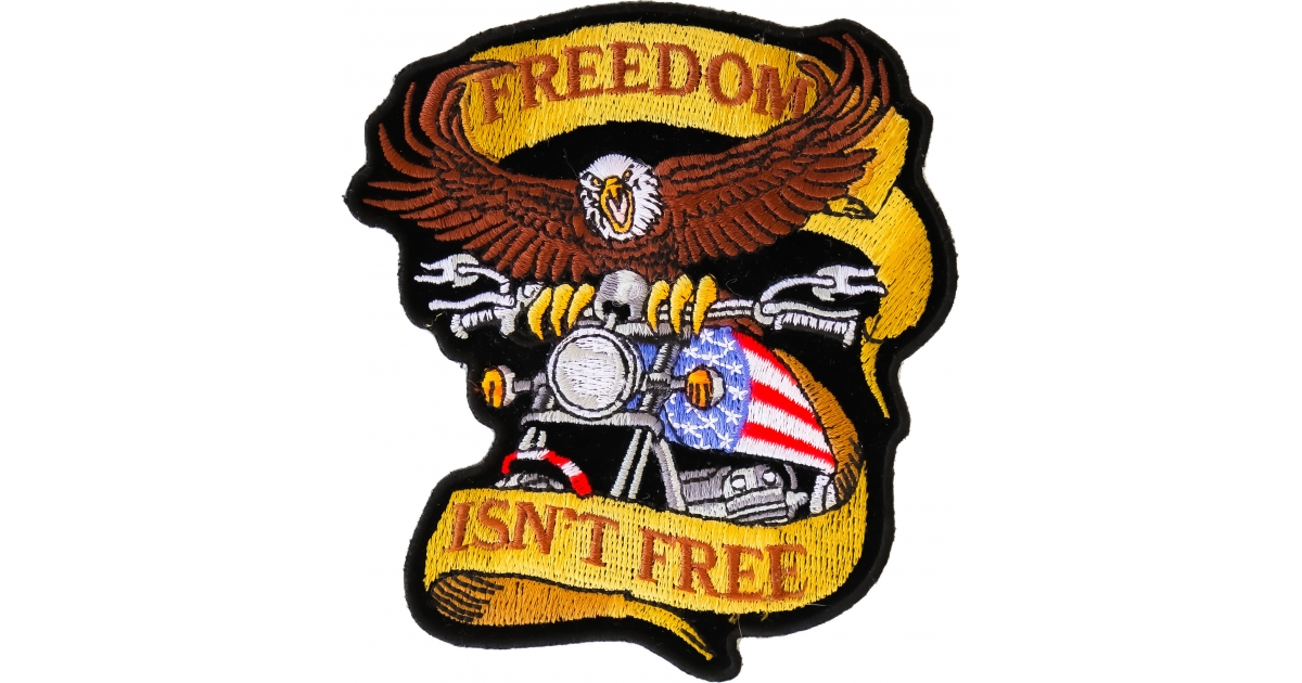 Eagle Motorcycle Patch for Biker Jackets by Ivamis Patches