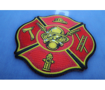 Fire Fighter Patch for Sewing or Ironing on to Jackets by Ivamis Patches