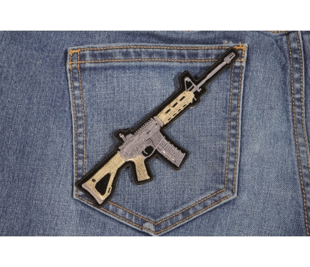 AR 15 Assault Rifle Patch by Ivamis Patches