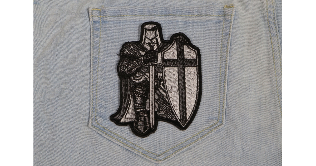 Knight Patch for Sewing on to Jackets by Ivamis Patches