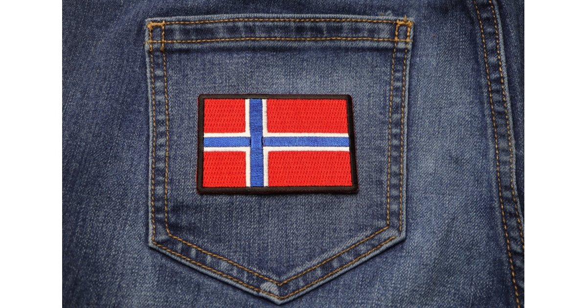 Norway Flag Patch by Ivamis Patches
