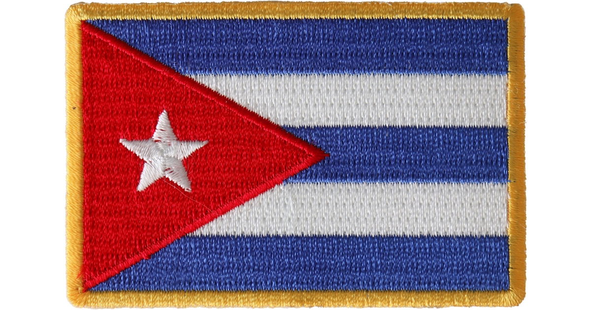 Cuba Flag Patch by Ivamis Patches