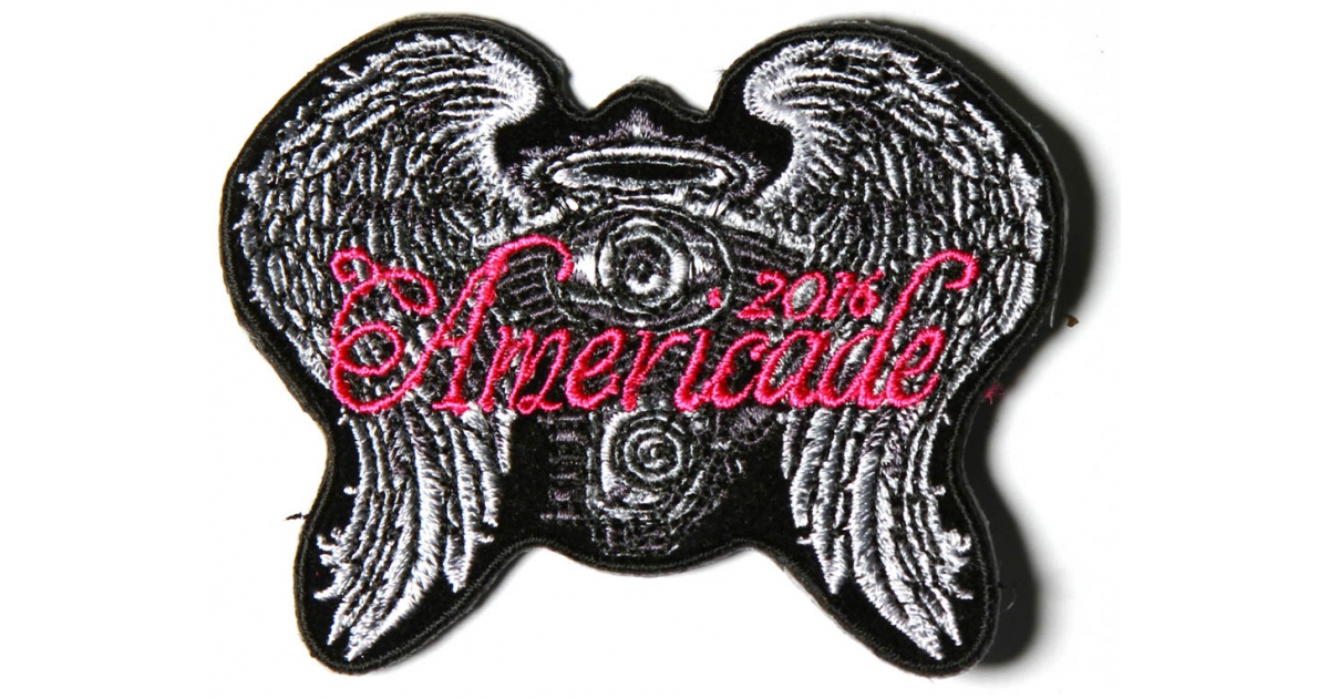 Americade 2016 Bike Week Patch Angel Wings by Ivamis Patches